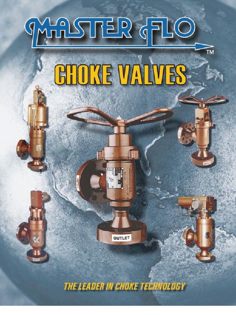 Master Flo Choke Valve Catalogue | PDF | Valve | Actuator