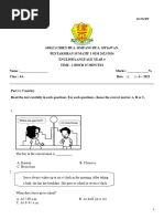 Zekolah UASA 华小考卷 Std 5 BI Set 2 5ak5ar | PDF