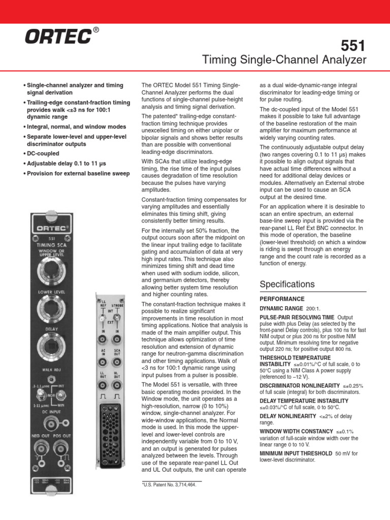 551 Timing SCA | PDF | Electronics | Computer Engineering