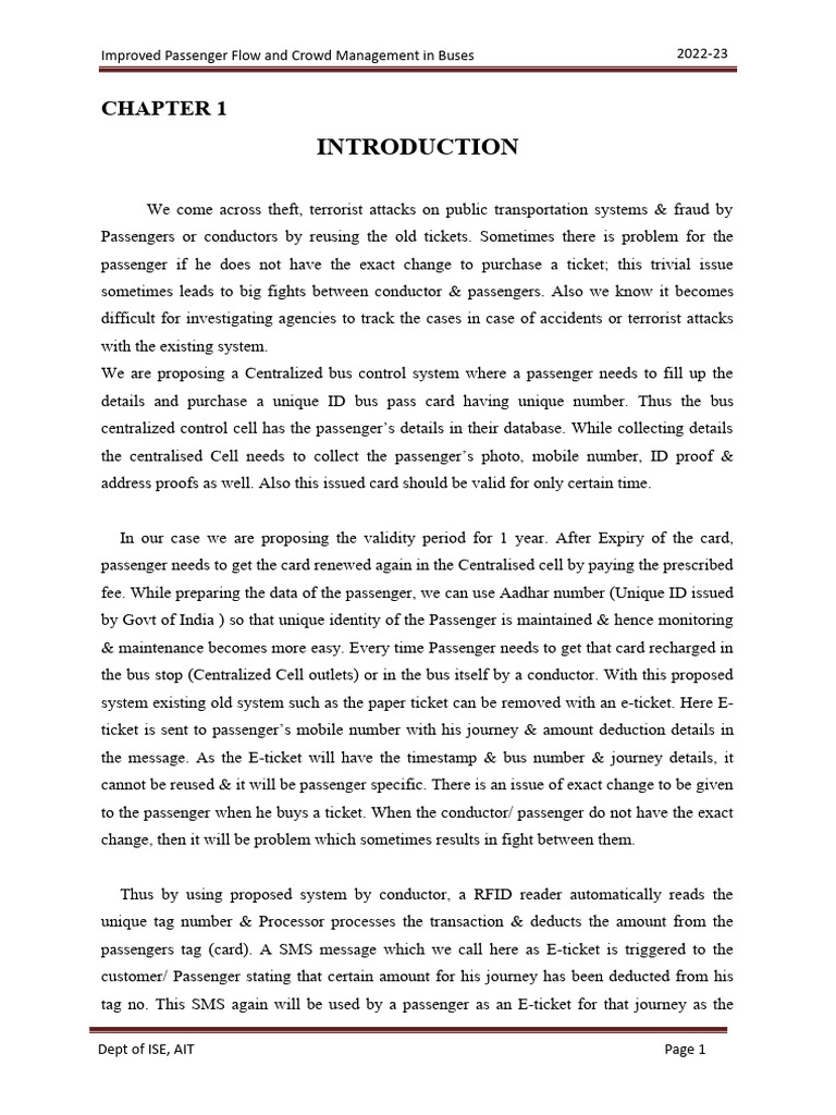 Bus - Report FINAL | PDF | Arduino | Infrared