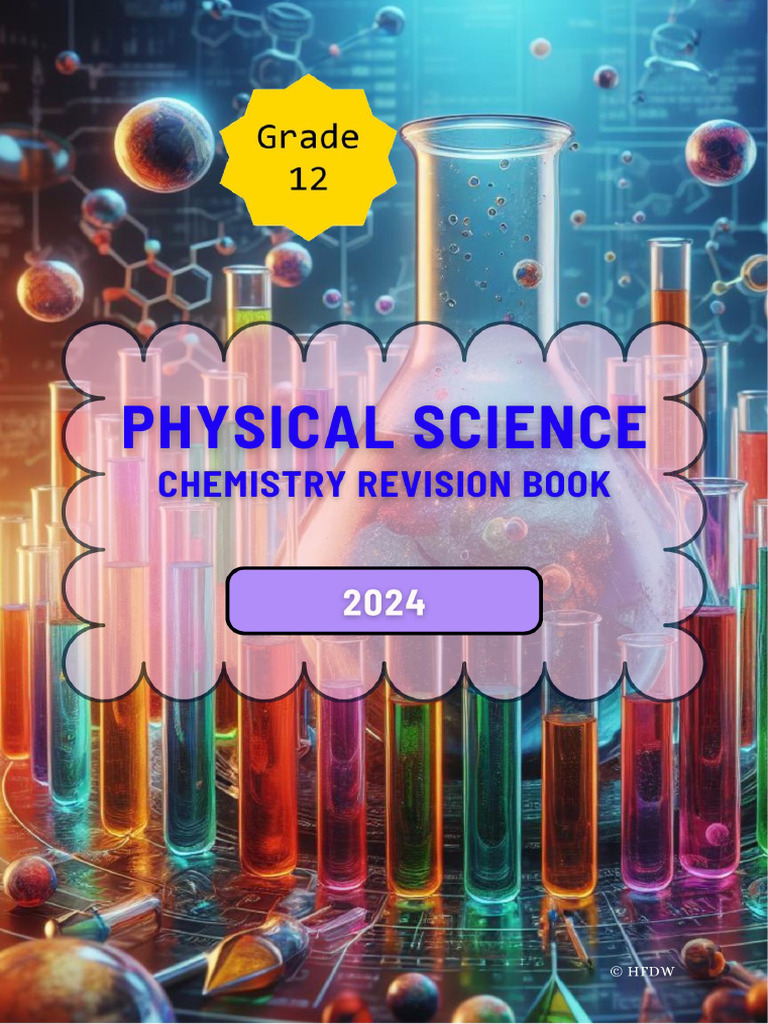 PhySci GR 12 Chemistry Revision Book ENG 2024 | PDF | Functional Group ...