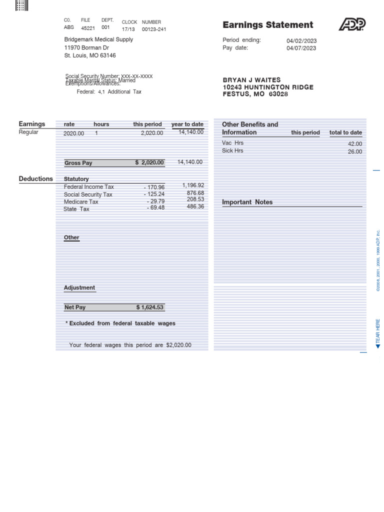 Remittance Report 4.7.23 | PDF | Social Security (United States ...