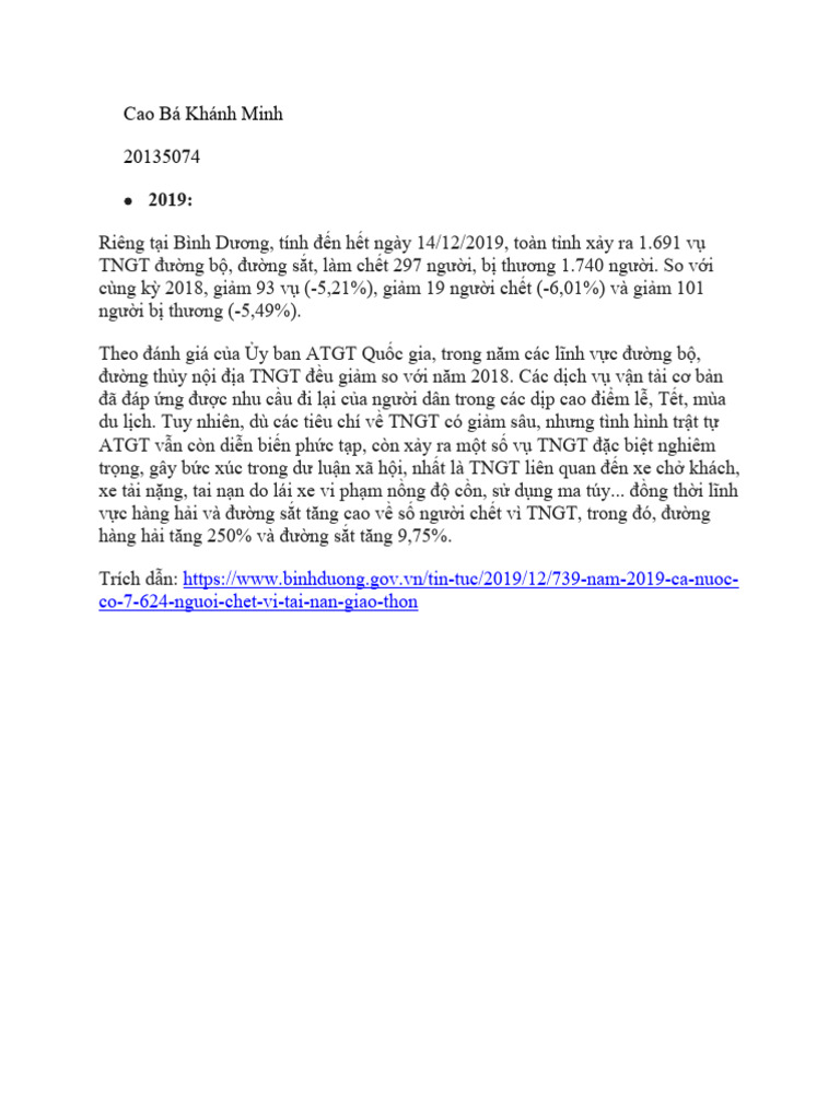 TH C TR NG TNGT BD T 2019 2024 | PDF