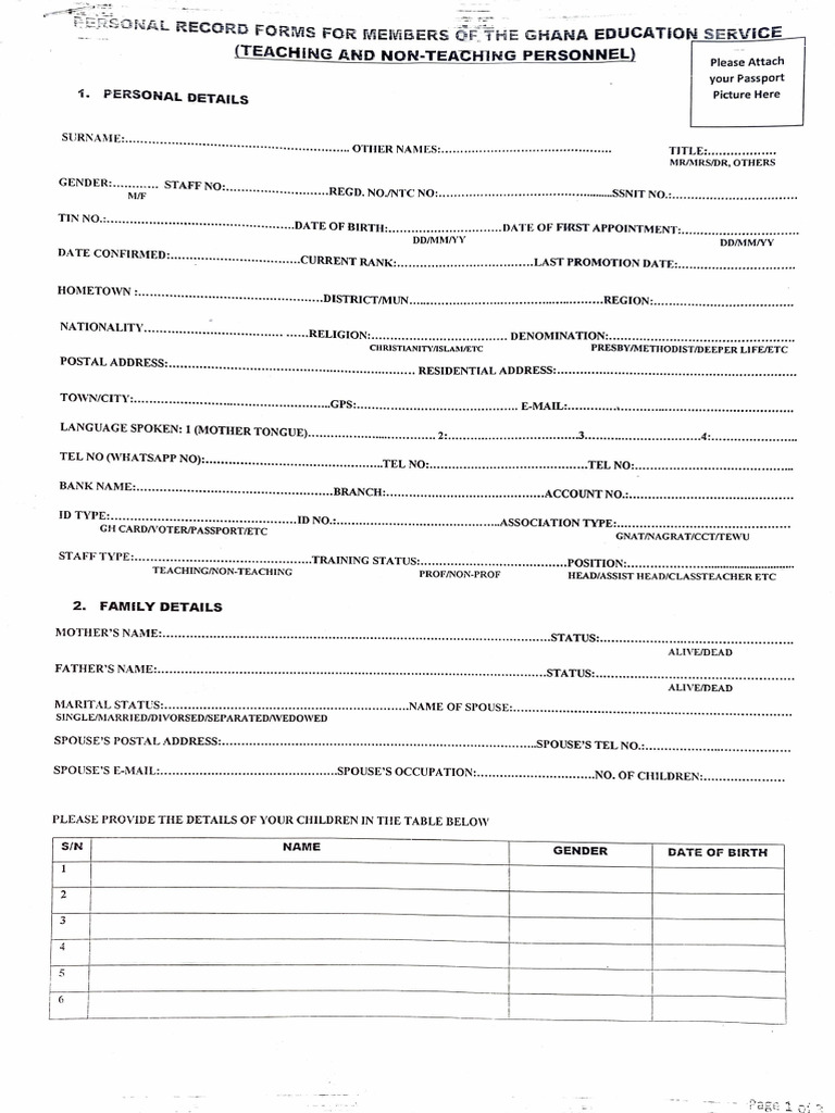 Personal Record | PDF