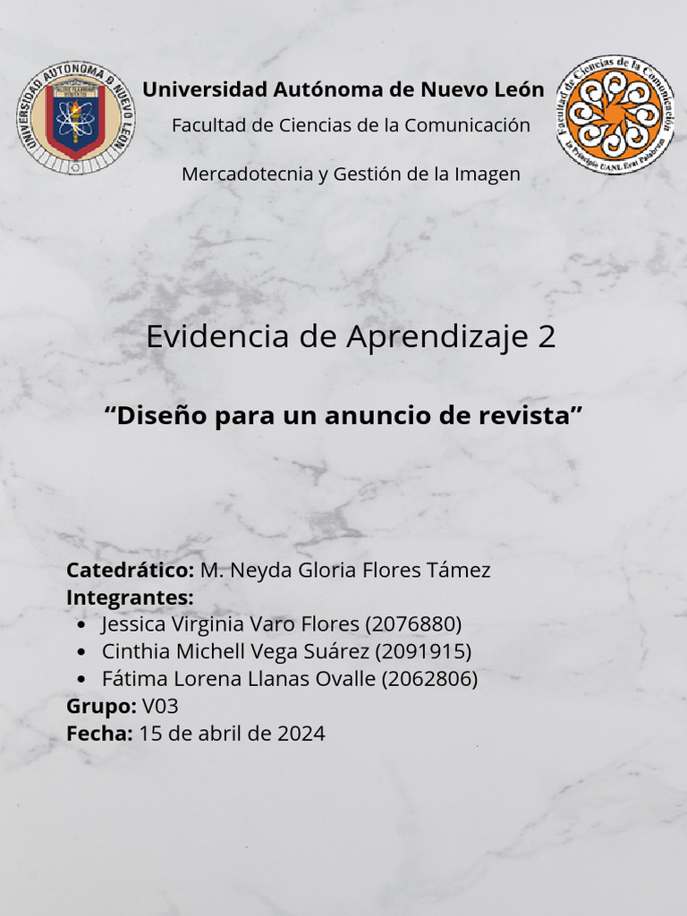 Diseño de Anuncios para Revista | PDF | Publicidad | Marca