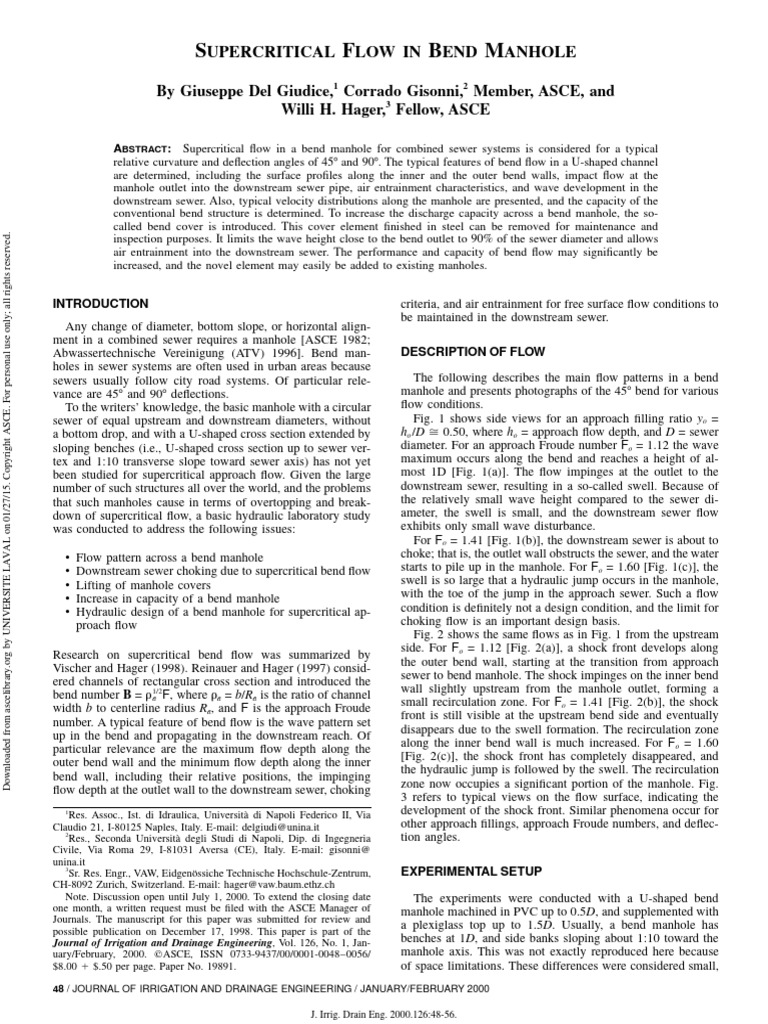 000_01_09_suprecritical flow in bend manhole_ 2000 ciudeice and hager ...