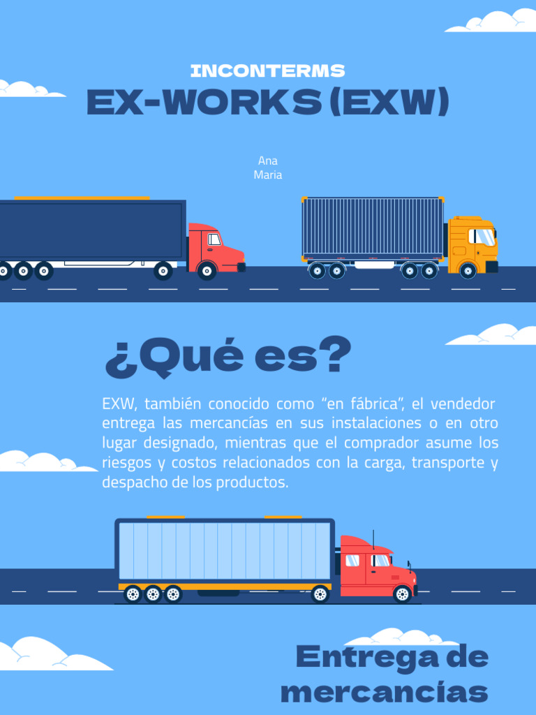 Incoterm EXW: Obligaciones y Riesgos | PDF | Business | Comercio