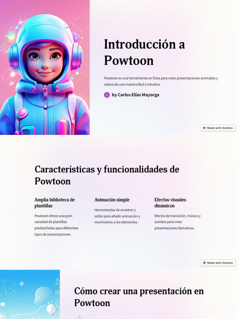 Introducción A Powtoon: by Carlos Elías Mayorga | PDF