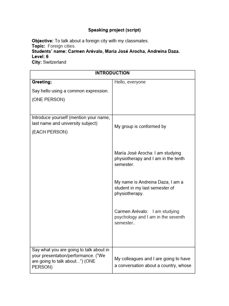Formato Script Level 6 Este Siiii Pdf Brazil Republic Of Venice 