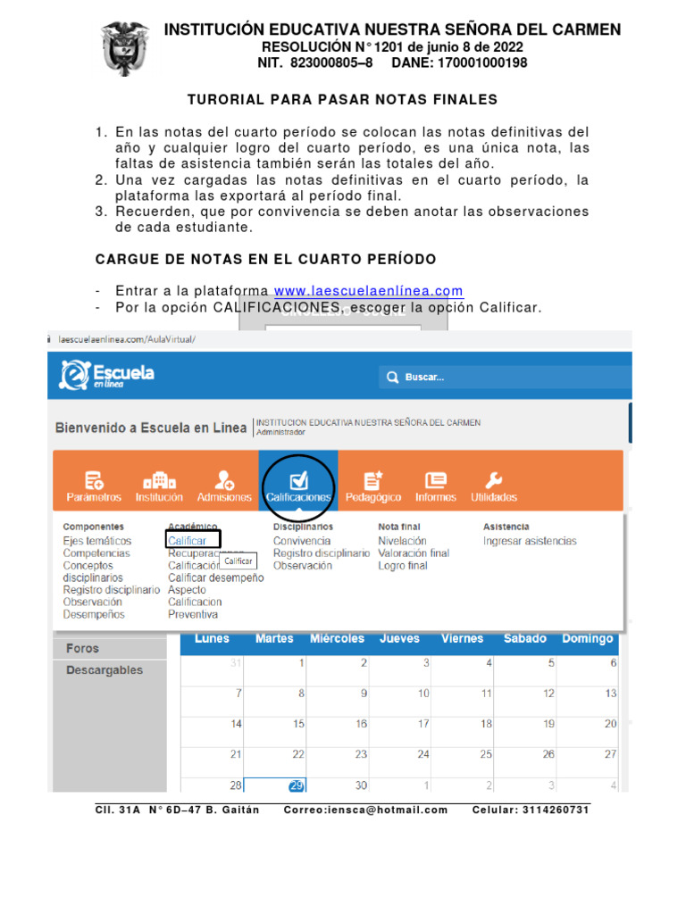 Tutorial Notas Finales | PDF | Sicología | Conceptos psicologicos