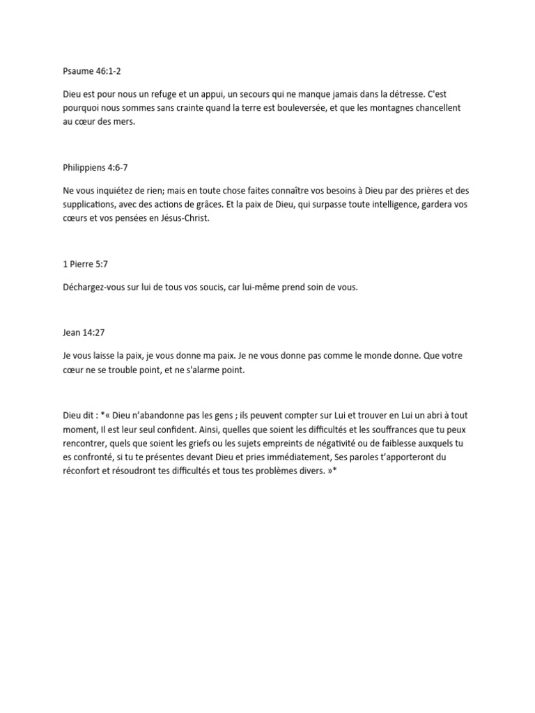 Psaume 46 - 1-2-WPS Office | PDF