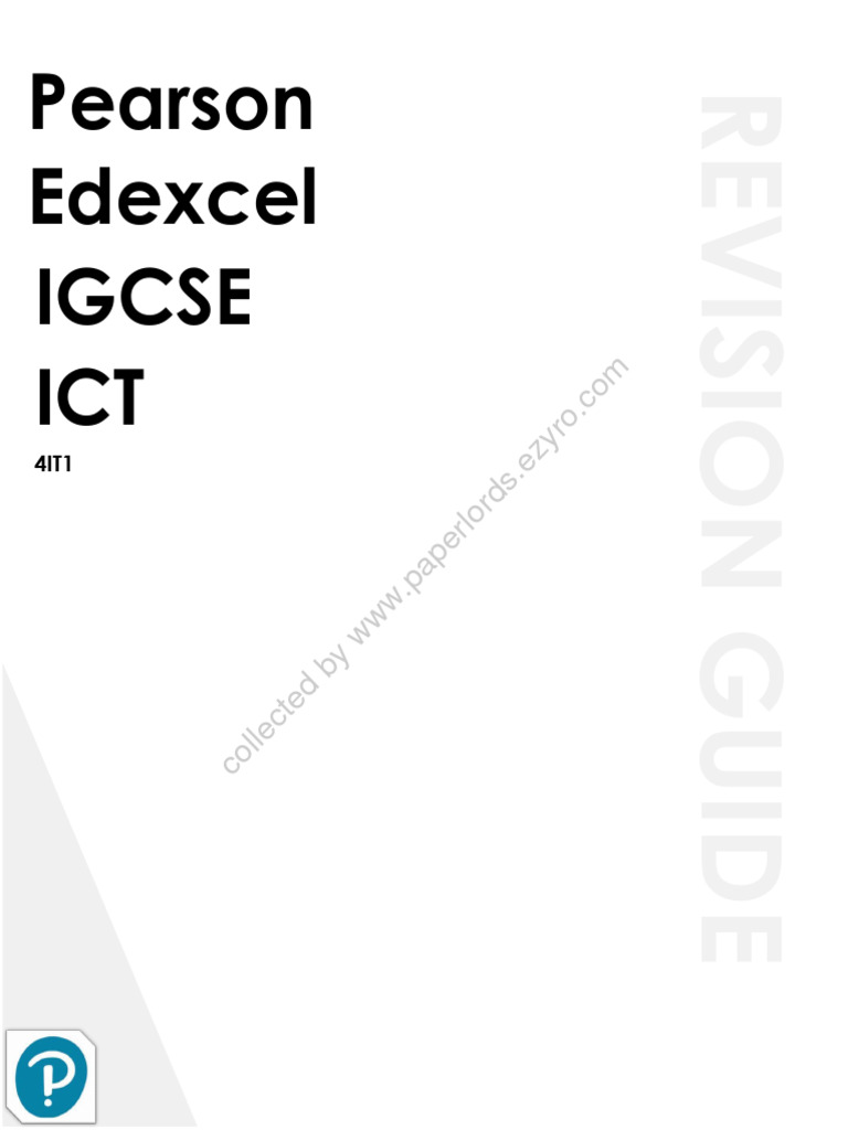 Edexcel_IGCSE_ICT_4IT1_Revision_Notes | Download Free PDF | Printer ...