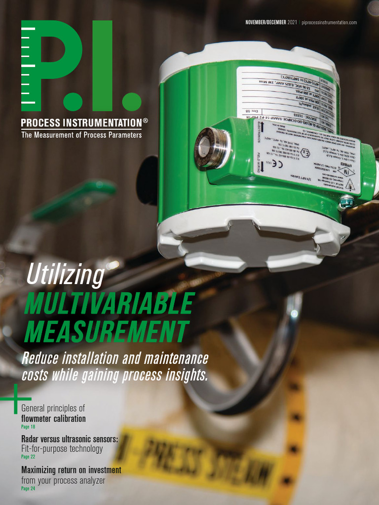 PI 2021-12 Multivariable | PDF | Flow Measurement | Calibration