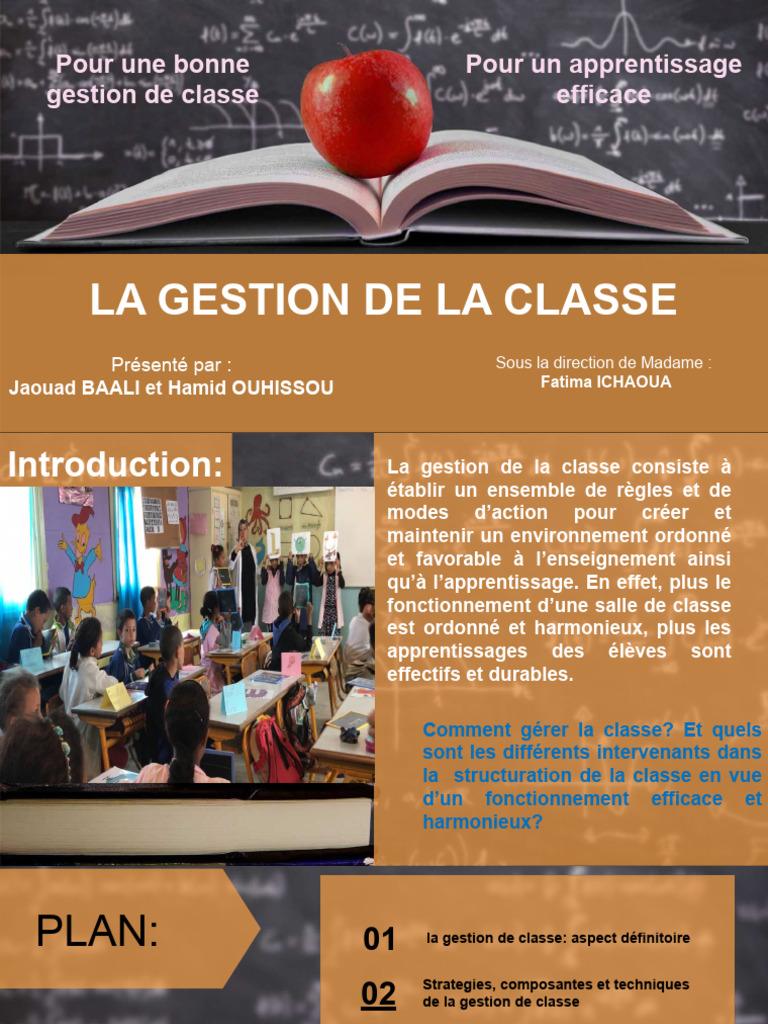 Stratégies de gestion de classe efficace | PDF | Behaviorisme ...