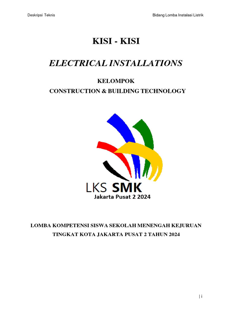 Elektrikal JP2 20241 | PDF | Teknologi & Rekayasa