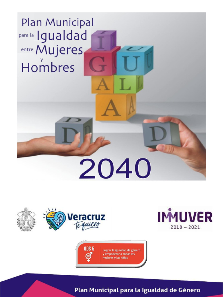 Plan-Municipal-para-la-Igualdad-entre-mujeres-y-hombres-PT | PDF | Igualdad de género | Estudios ...