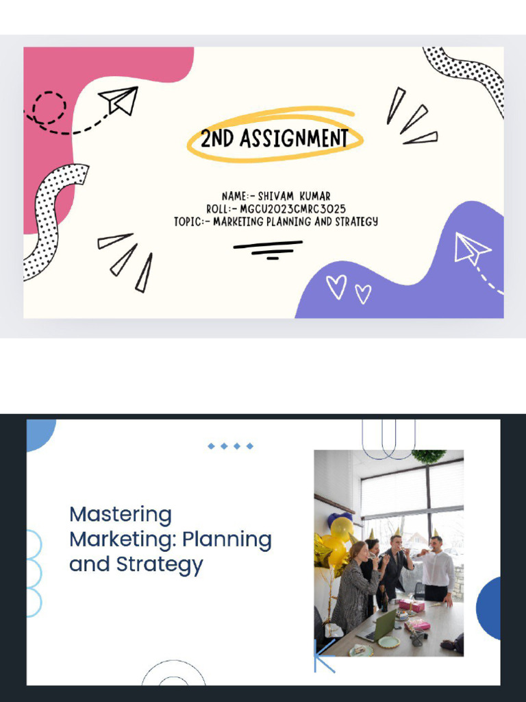Assignment On Marketing Strategy | PDF