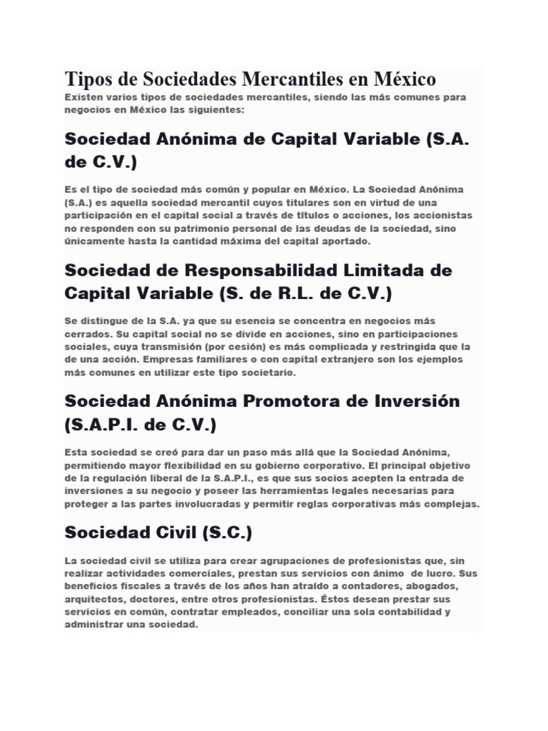 SOCIEDADES | PDF | Sociedad de responsabilidad limitada | Business