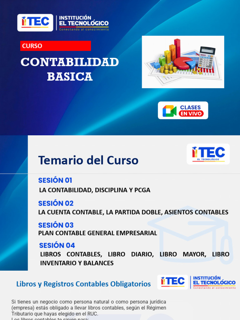 Contabilidad Basica - 4ta. Sesion 2024 | PDF | Contabilidad | Dinero