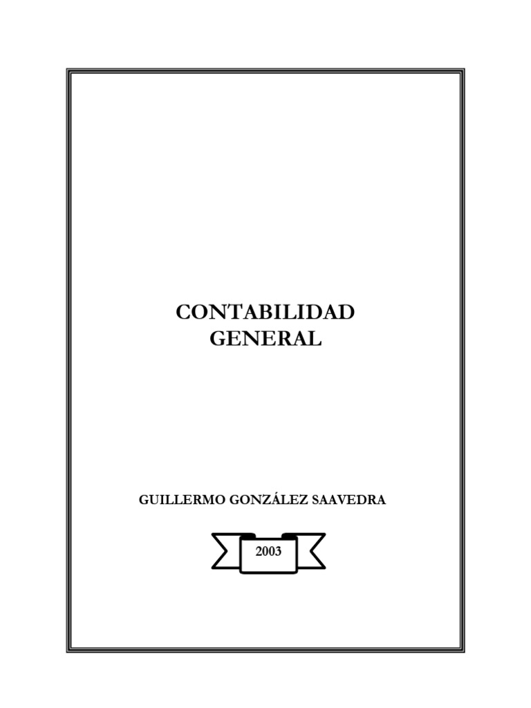 Fundamentos de Contabilidad General | PDF | Contabilidad | Compañía de ...