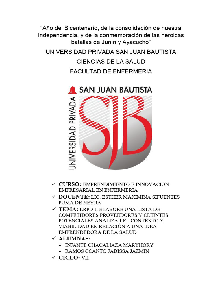 LRPD Ii Emprendimiento | PDF | Business | Turismo