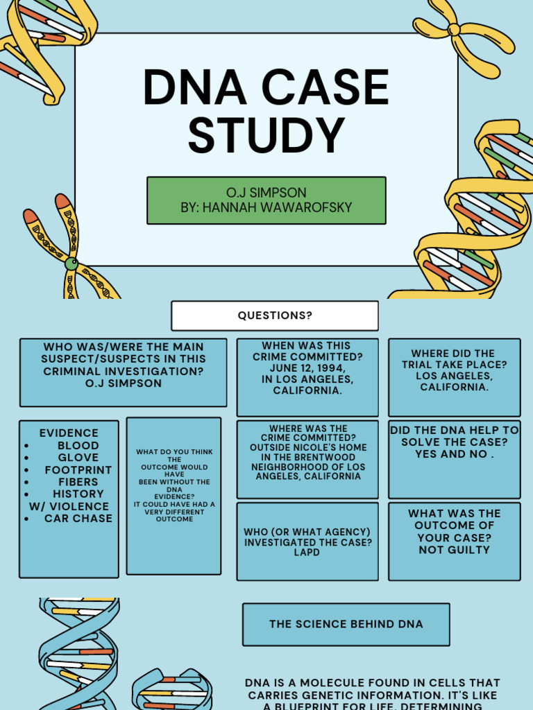 Dna Case Study | PDF | Crimes | Crime & Violence