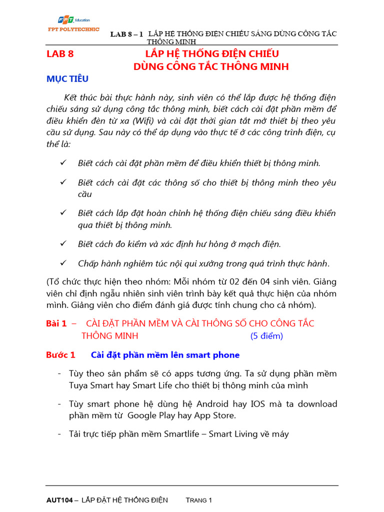 AUT106-Lab8 HOANGHUYCHUONG | PDF