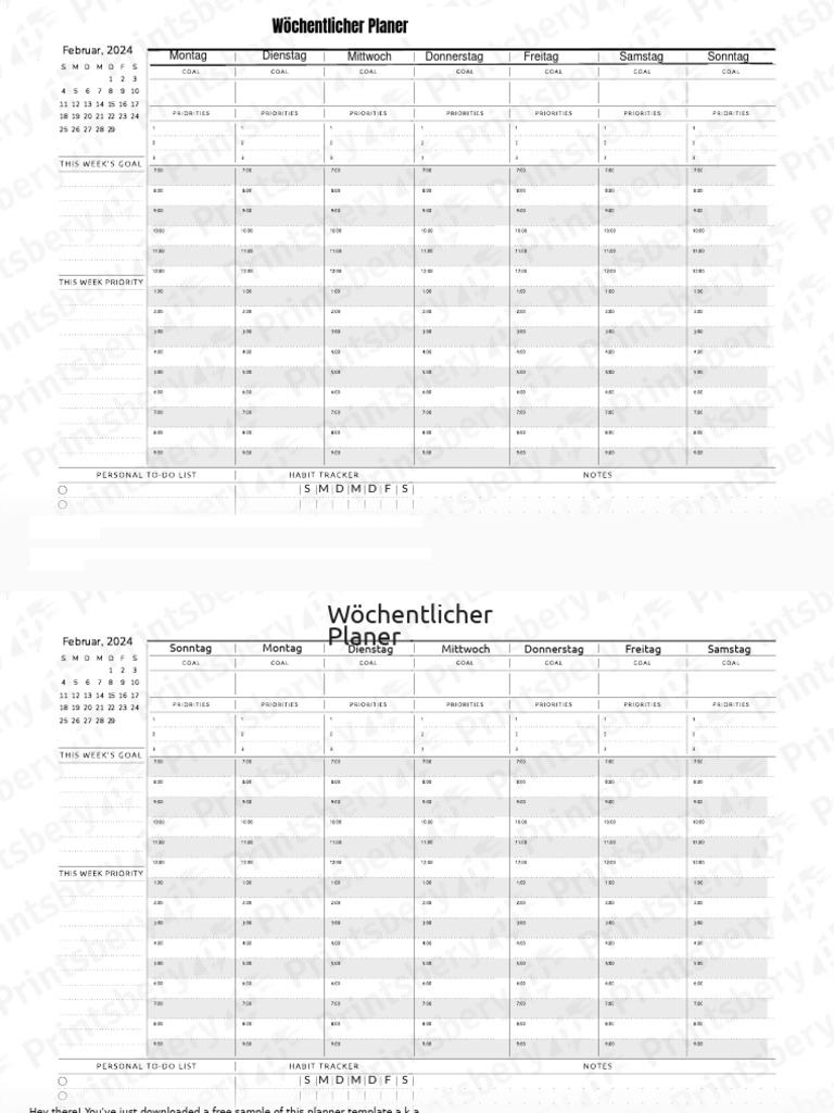 Tinywow Horizontal Weekly Calendar-A4 H 44609956 | PDF | Computer File ...