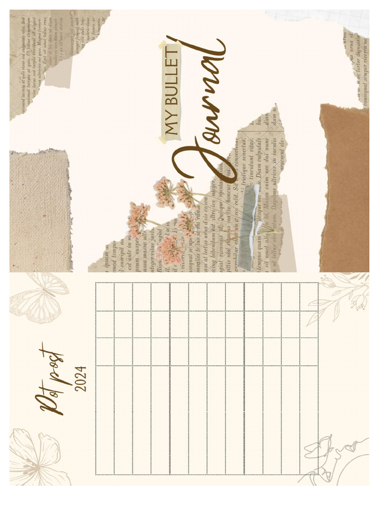 Bullet Journal Pdf