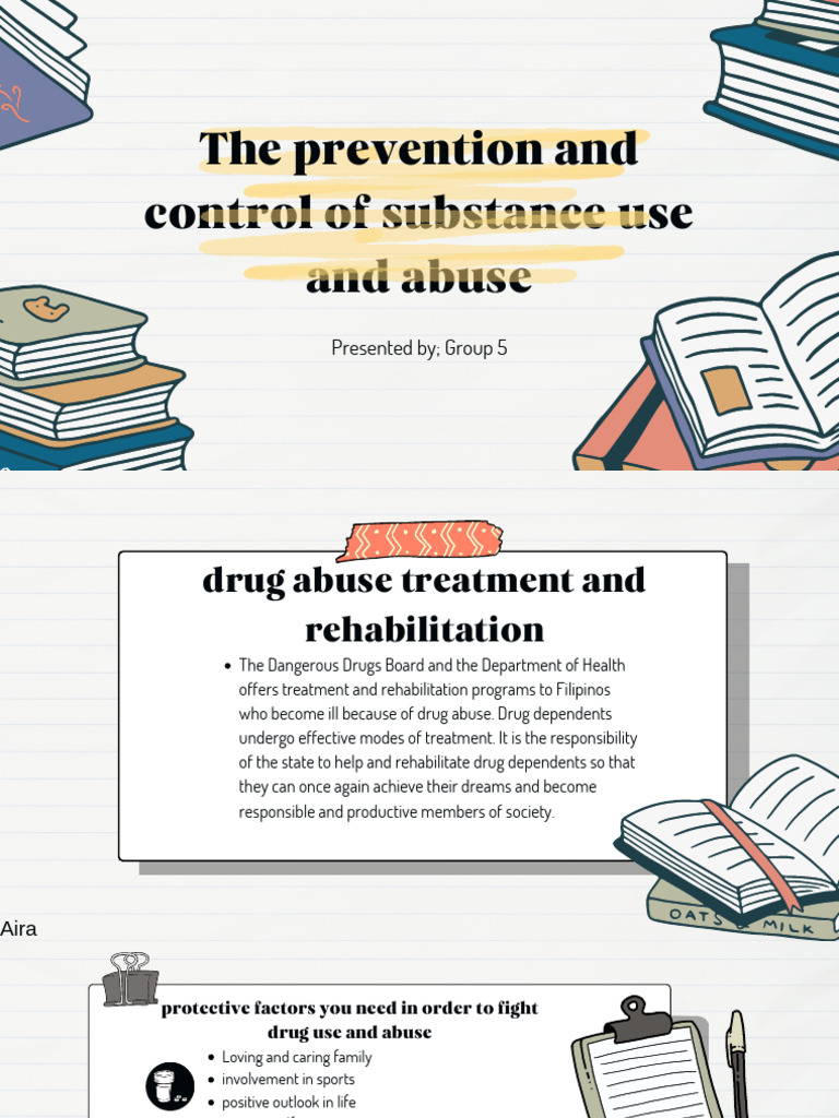 Group 5 MAPEH Presentation | PDF | Drug Rehabilitation | Substance ...