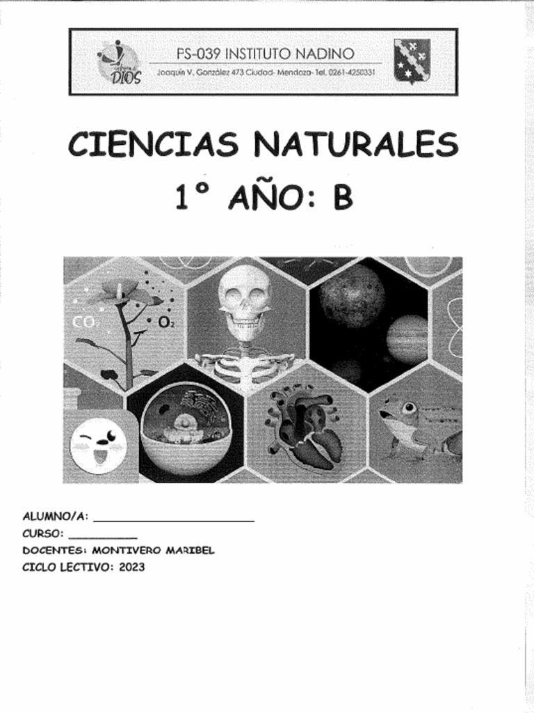 CIENCIAS NAT. - Cuadernillo 2024 | PDF | Maestros | Evaluación
