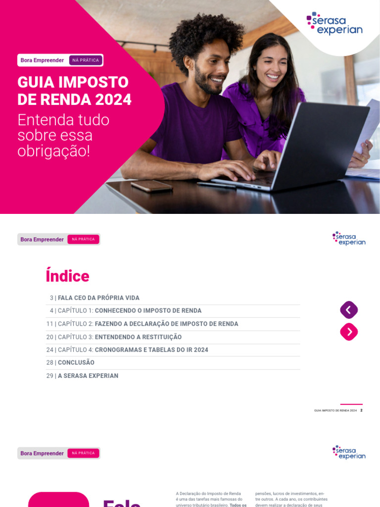 Guia Completo Do Imposto De Renda 2024 Pdf Imposto De Renda Impostos