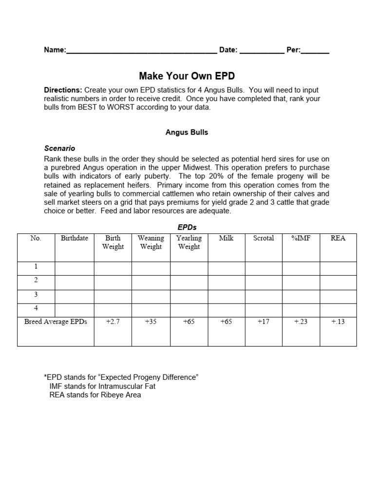 Make Your Own EPDs | PDF
