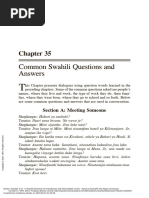 Kamusi ya Kiswahili Sanifu Review | PDF | Swahili Language | Verb