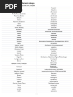 Comprehensive List of Top 200 Drugs | PDF | Analgesic | Corticosteroid
