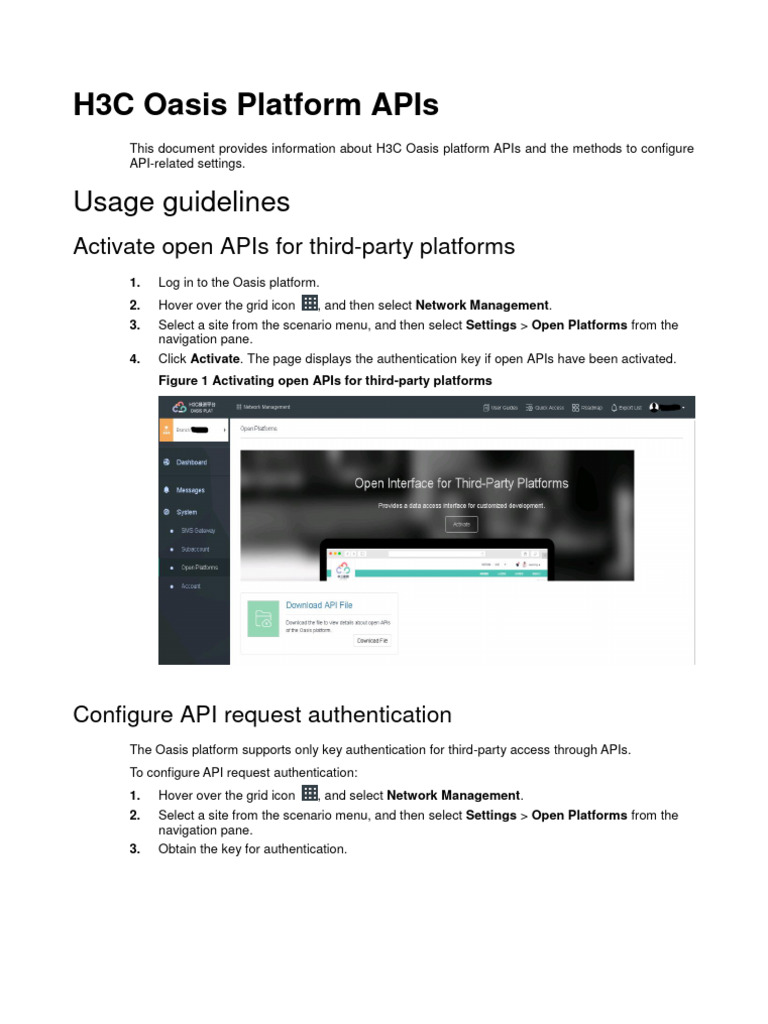 H3C-Cloudnet-Platform-APIs | PDF | We Chat | Parameter (Computer Programming)