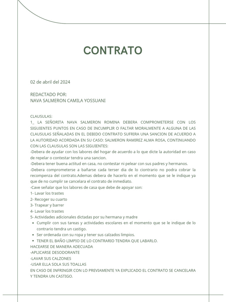 Verde y Blanco Genérica de Líneas Limpio Carta de Recomendación ...