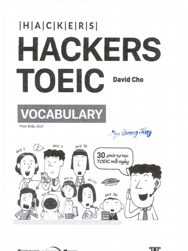 Hackers Toeic Vocabulary | PDF