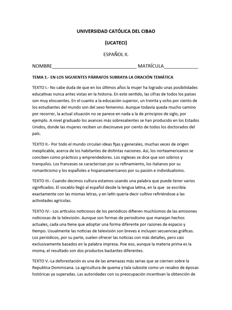 Actividad de Aprendizaje No. 3 Practica de La Unidad | PDF | Deforestación