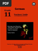 Grade 8 Teacher Guide For English | PDF | Curriculum | Teachers