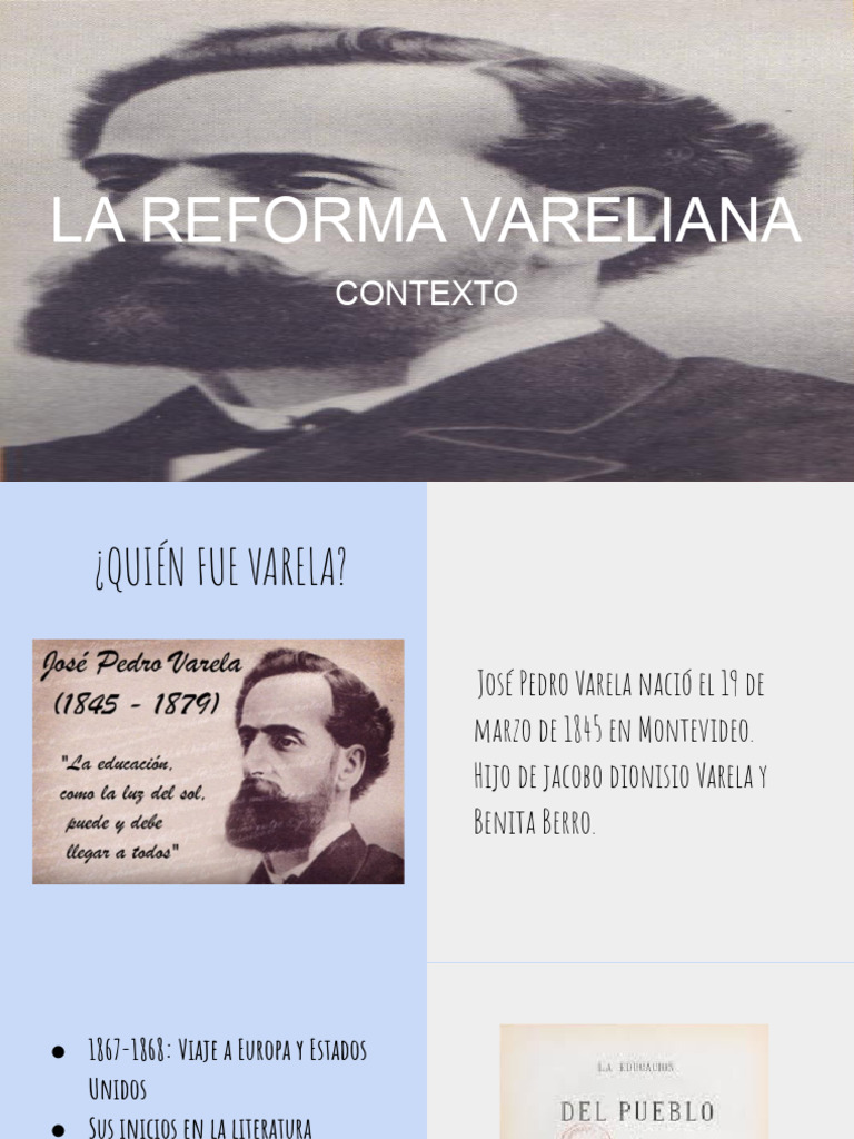 Reforma Vareliana - Natalia Barboza y Mainé Martínez | PDF