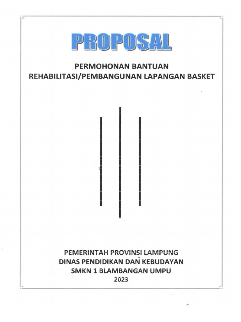 PROPOSAL Lap. Basket | PDF