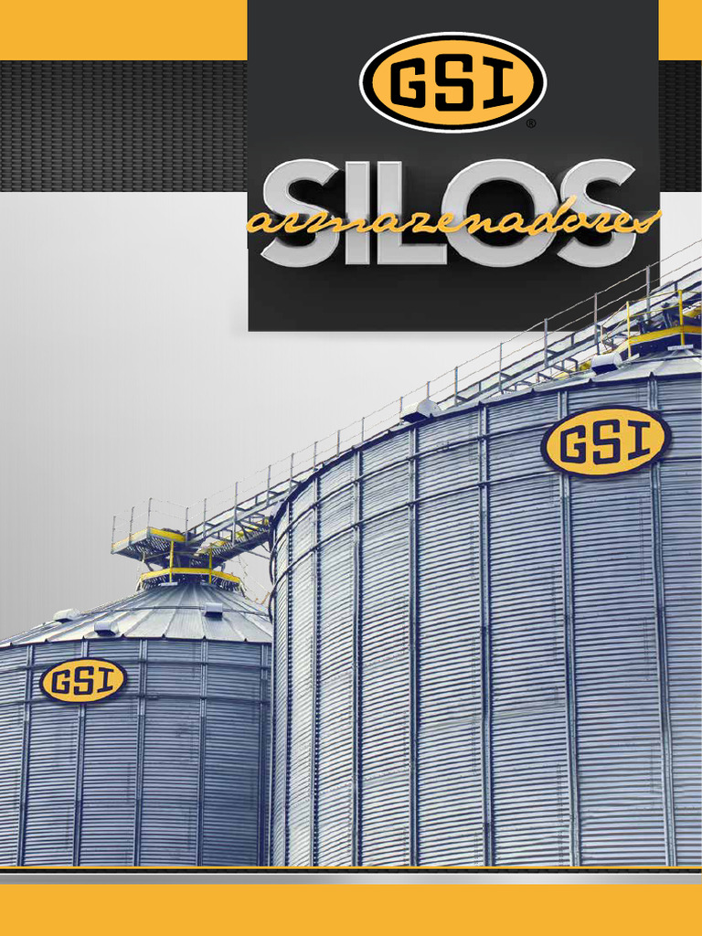 Silos GSI: Armazenagem Eficiente de Grãos | PDF | Agricultura | Soja