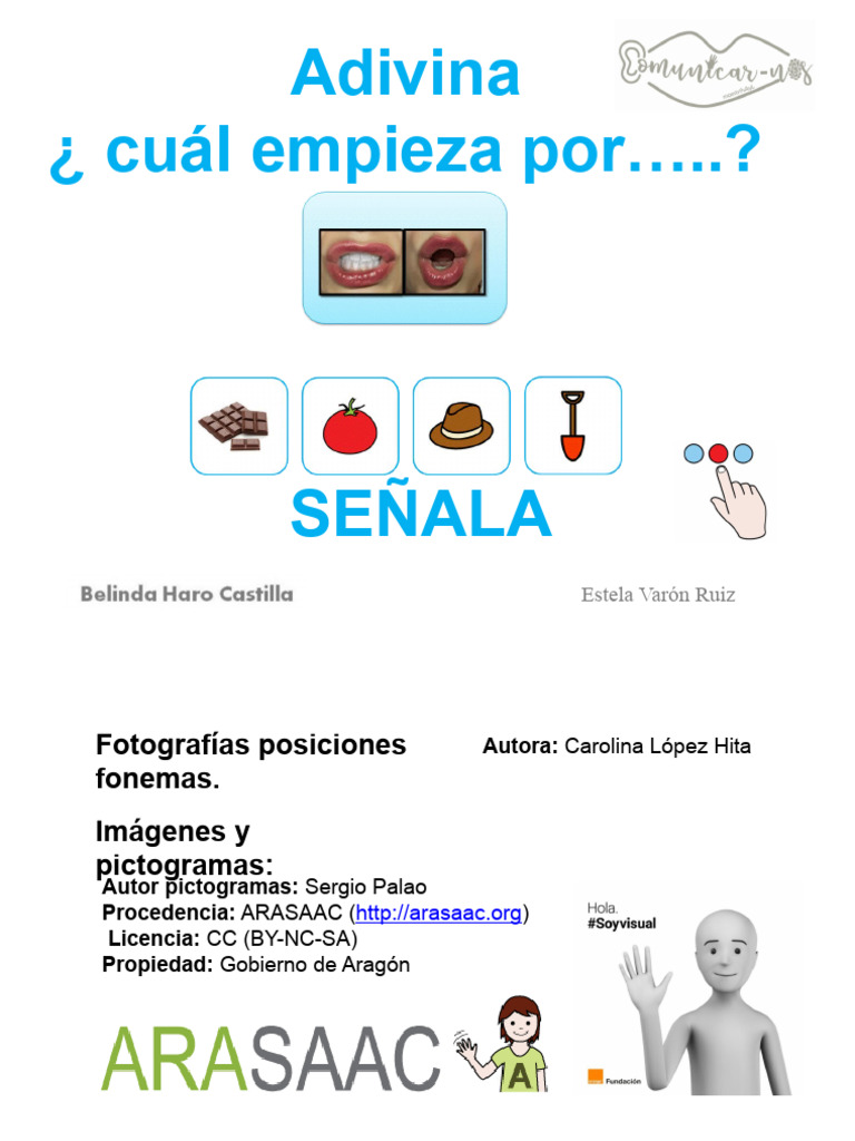 Adivina Empieza Por La Silaba CH Formato PPSX | PDF | Salud y bienestar