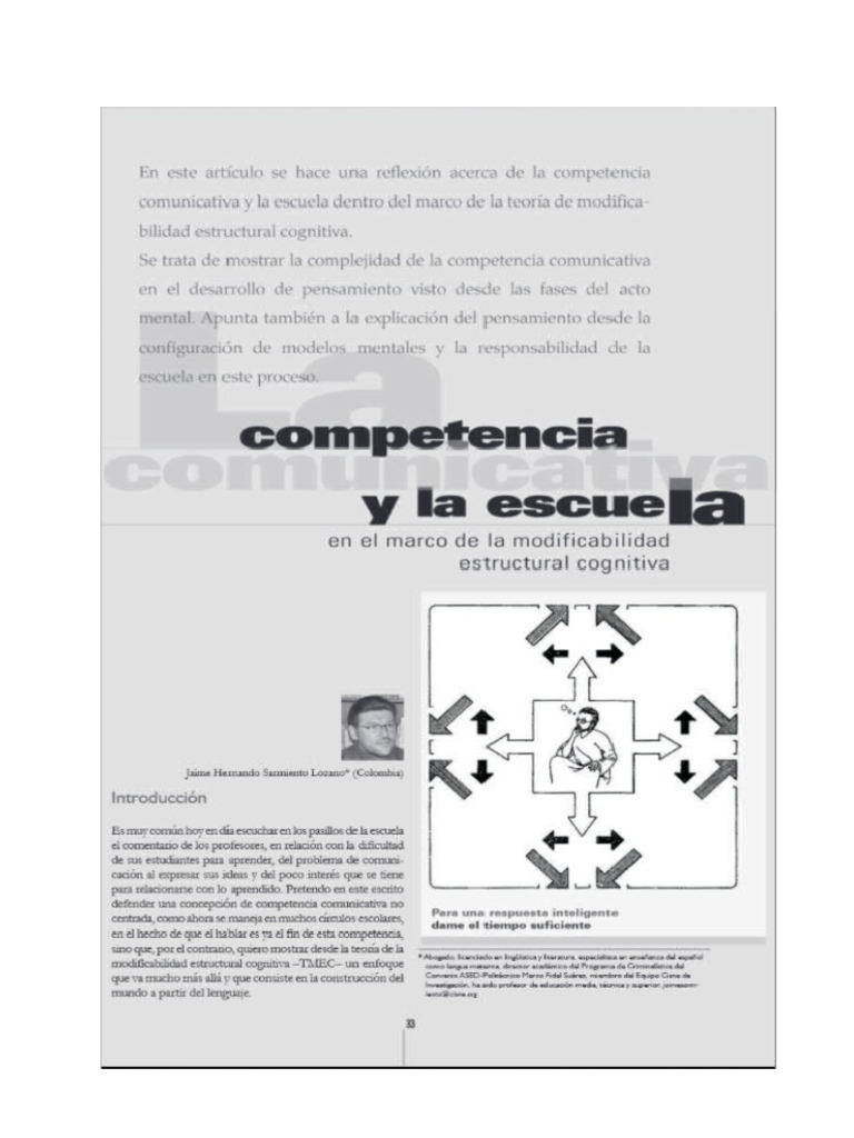 Compet y Modific Estruc Cognitiva | PDF