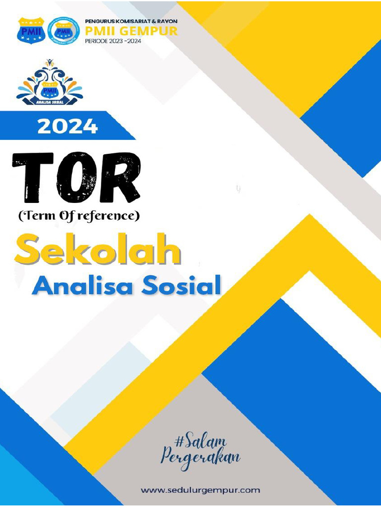 TOR Sekolah ANSOS 2024 | PDF