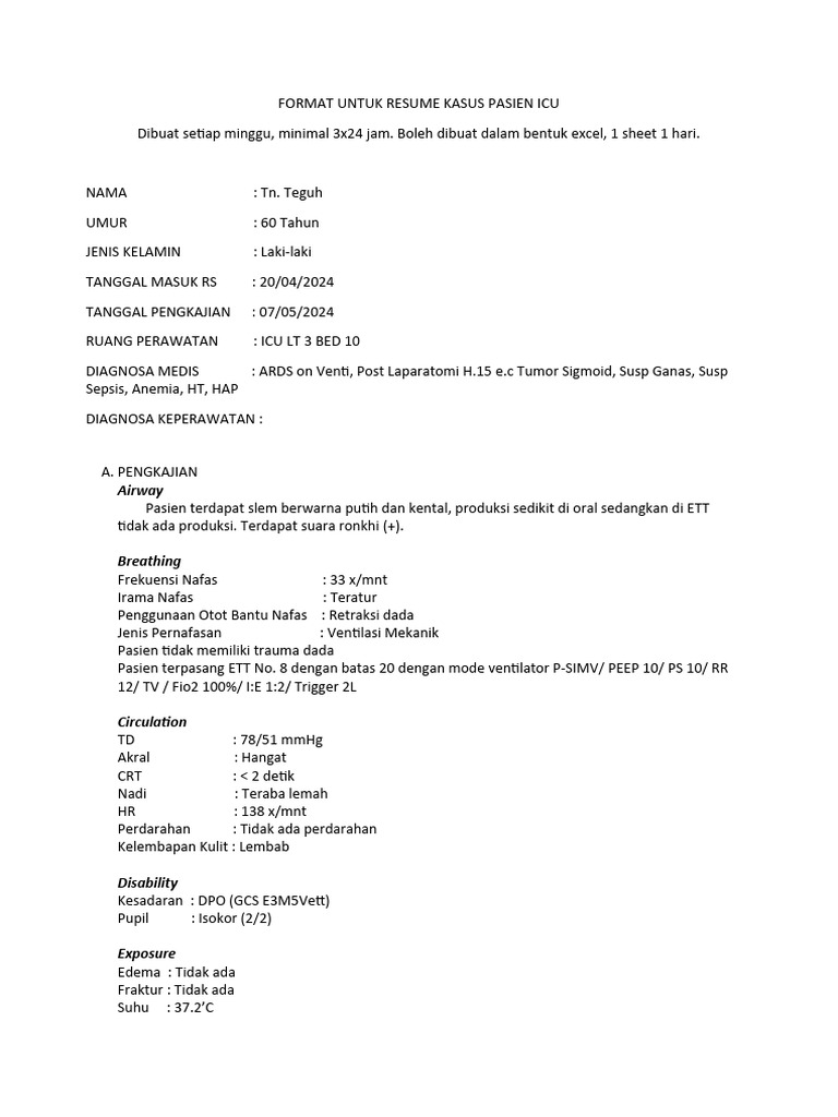 Resume Harian Andri WS | PDF