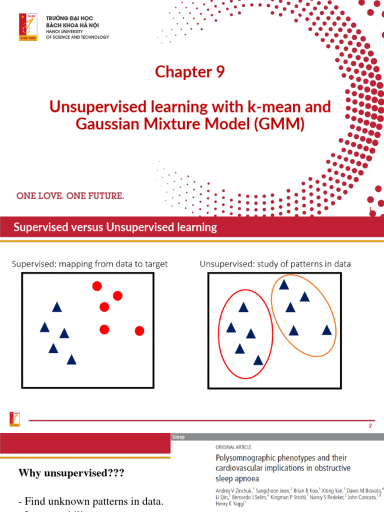ET4248E - Chap9 - K-Means and GMM | PDF | Cluster Analysis | Theoretical Computer Science