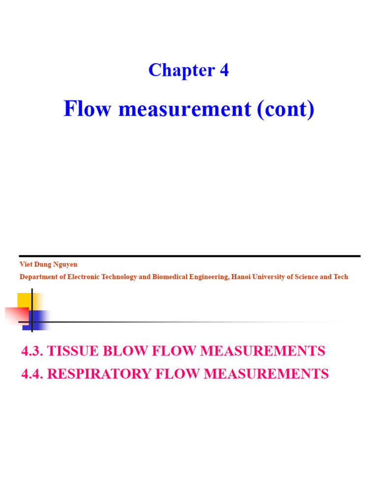 Chap4_Eng_Flow_Part2 | PDF | Flow Measurement | Heat Transfer