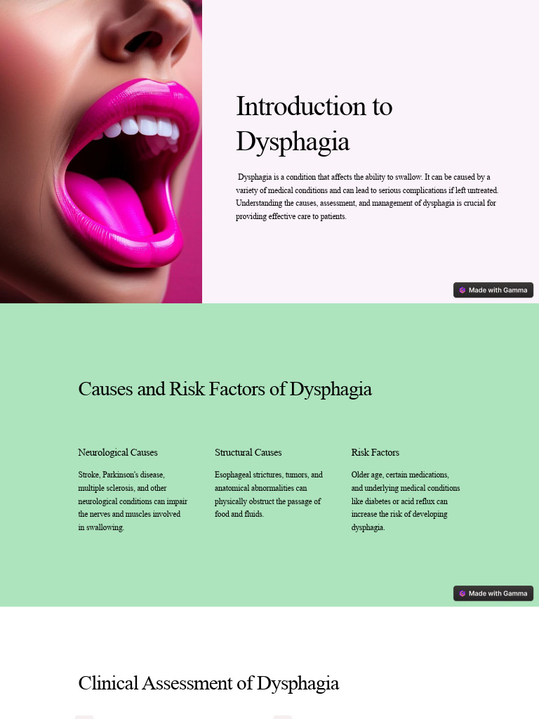 Introduction To Dysphagia Pdf Esophagus Diseases And Disorders